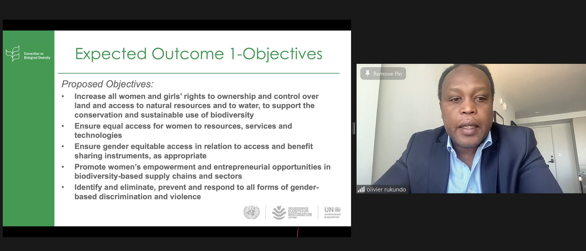 HIGHLIGHTS: How to implement the CBD Gender Plan of Action on the ...